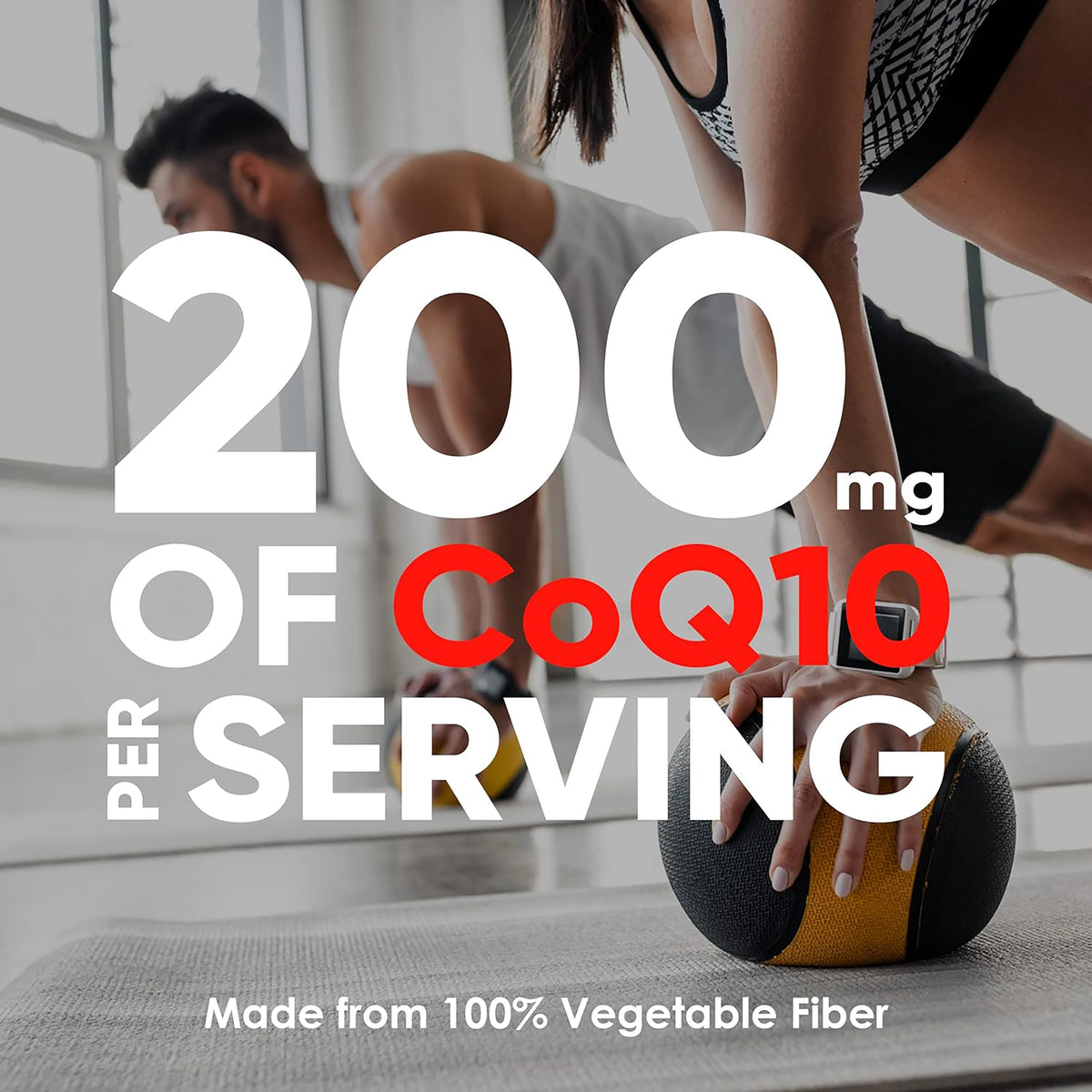 CoQ10 Ubiquinone Capsules - 200mg – nutra-wave