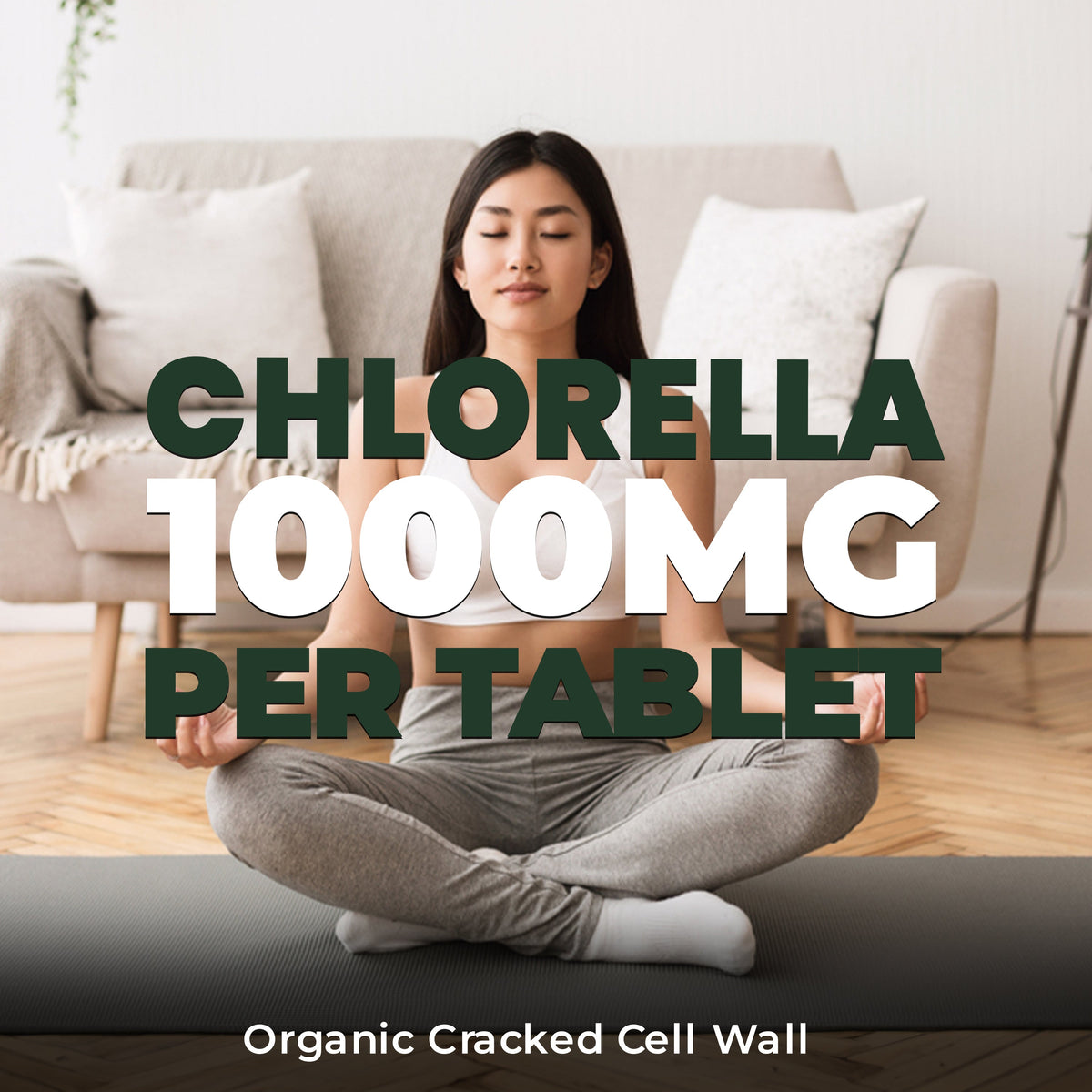 Organic Chlorella Tablets - 1000mg – nutra-wave