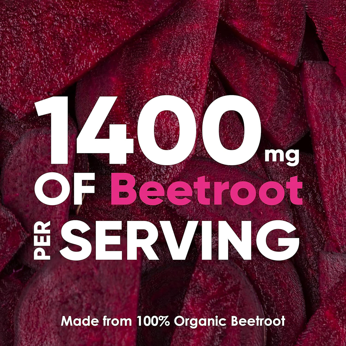 Organic Beetroot Capsules - 1400mg – nutra-wave