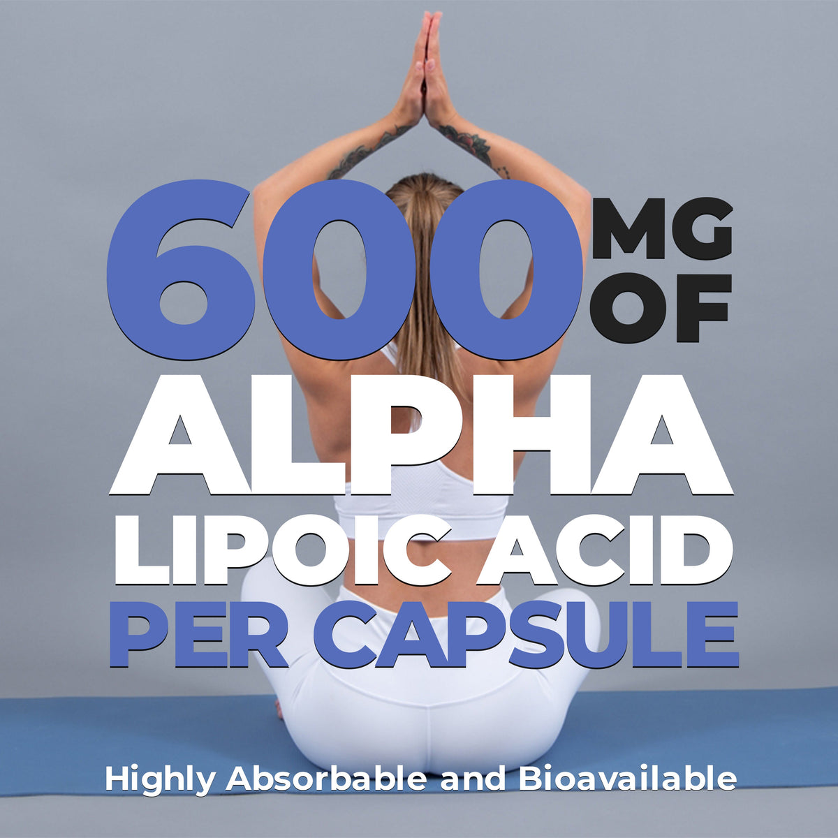 Alpha Lipoic Acid (ALA) Capsules - 600mg – nutra-wave